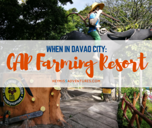 When in Davao City: GAP Farming Resort - Hey, Miss Adventures!